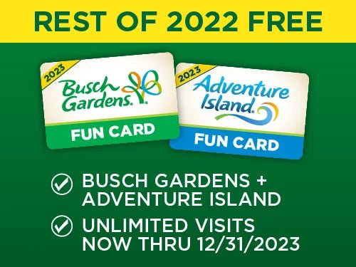 Busch Gardens Fun Card Pass: Everything You Need to Know ...